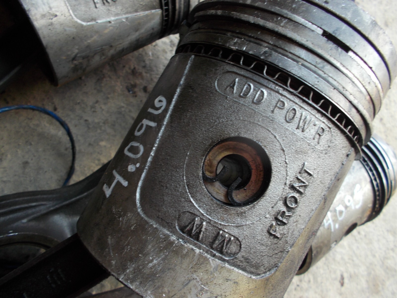 Farmall 400 450 IH tractor GOOD engine motor C264 cylinder block + M&W ...