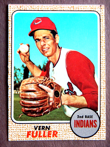 Vern Fuller #71 Topps 1968 Baseball Card (Cleveland Indians) *E | eBay