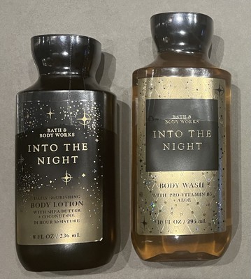 BATH & BODY WORKS “INTO THE NIGHT” Body Wash & Body Lotion (2 pc set ...