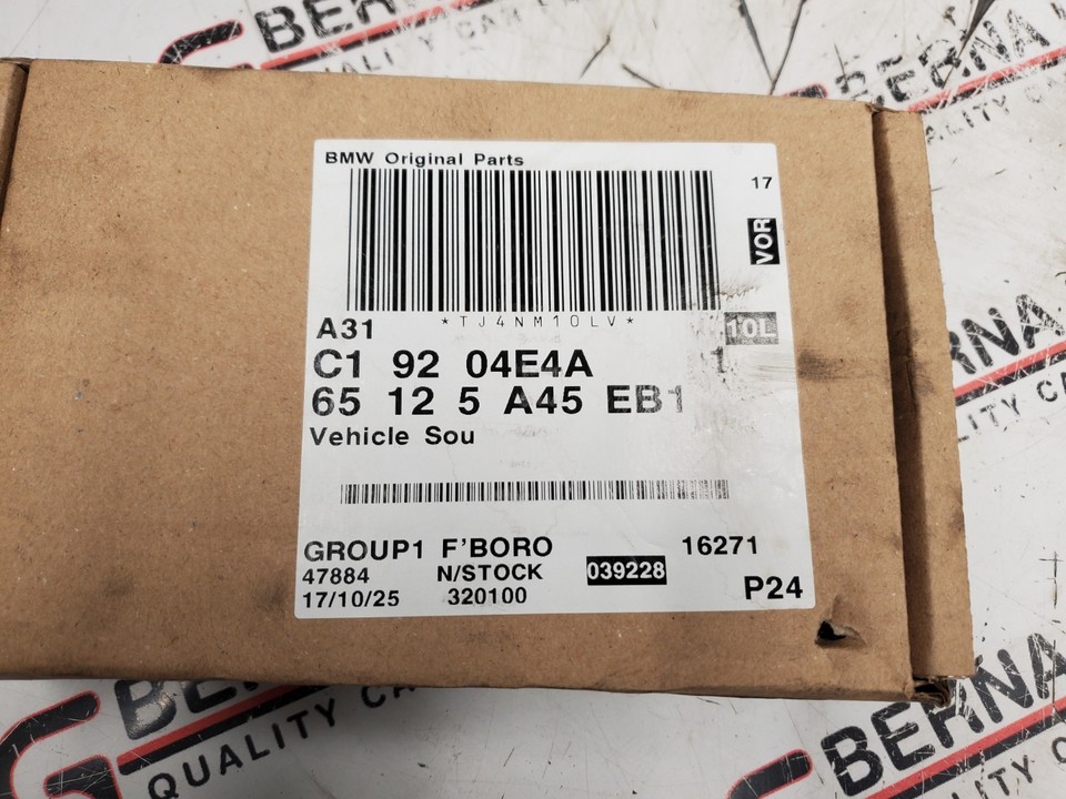 Genuine BMW 7 Series G70 2022-2025 Sound Speaker Generator Module ...
