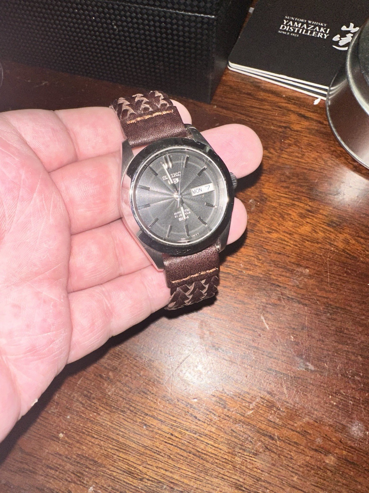 Seiko 5 Custom OEM lasered Dial Mod - Gem