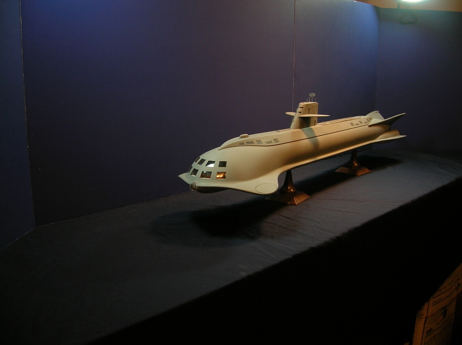 Seaview Model/ Pro built lighted/ 39" voyage to the bottom of the sea ...