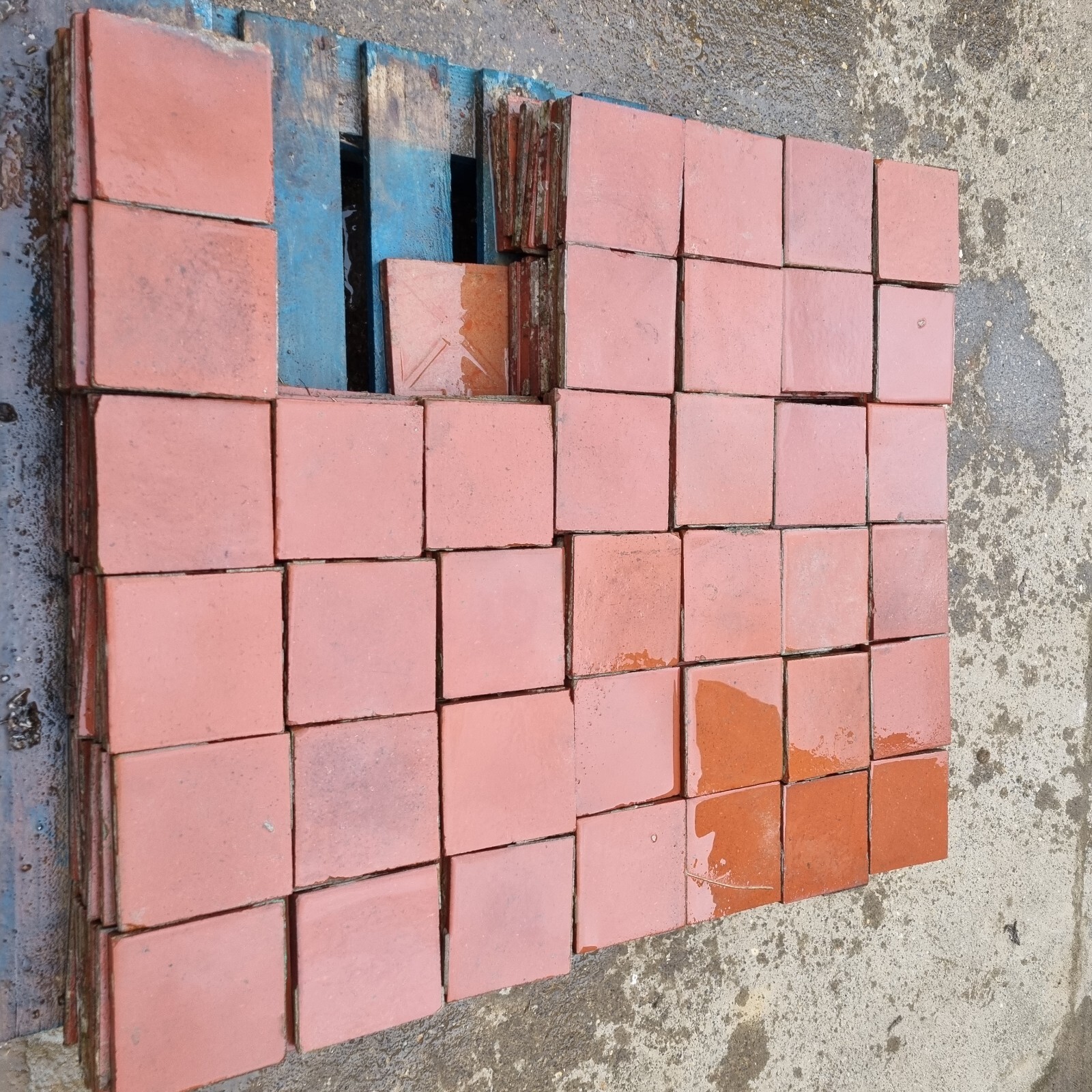 Reclaimed Red 6x6 Quarry Tiles | eBay UK