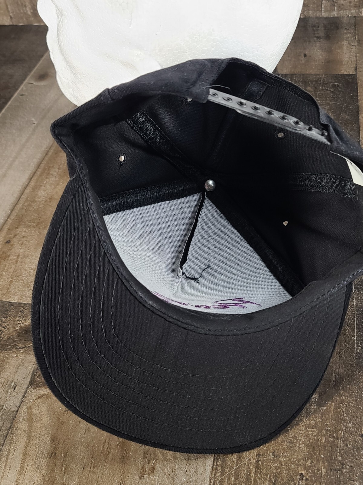 Vintage Black Prowler Car Hat Nomad Brand SNAPBACK 90s - Gem