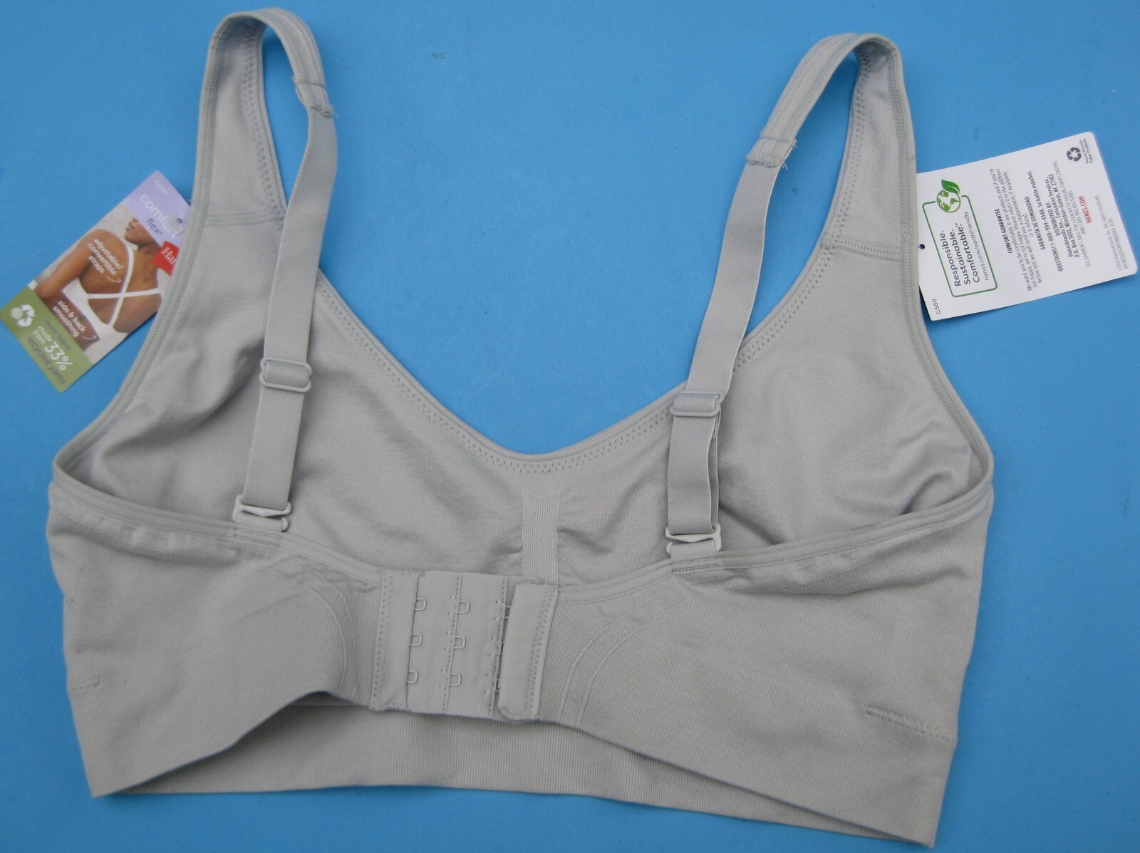 New Hanes CustomFlex Fit Wirefree lightly lined G795/HU11/G580/G506 S ...