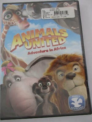 Family Approved DVD: ANIMALS UNITED Adventures in Africa - Sealed ...