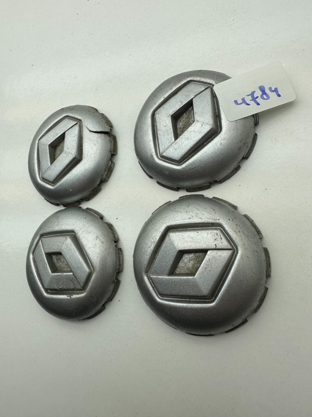 4x Renault wheel caps hub 418660c 418660 | eBay