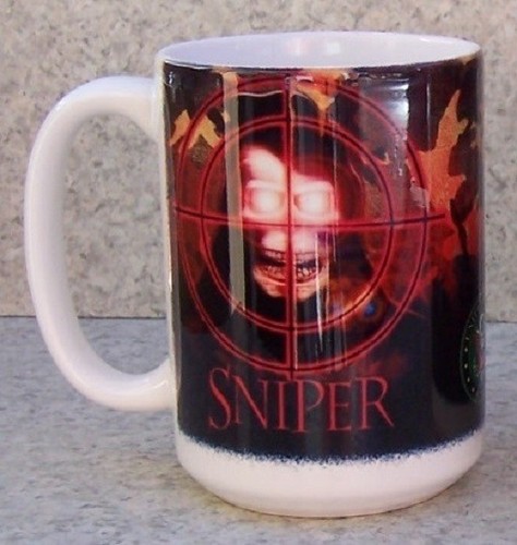 Coffee Mug Military Sniper One Shot NEW 14 ounce cup with gift box Made ...