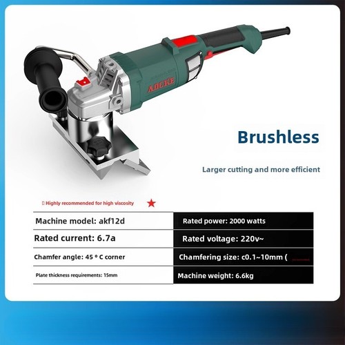 Stainless Steel Plate Flat Beveling Machine Portable Bevel Edge Cutter ...