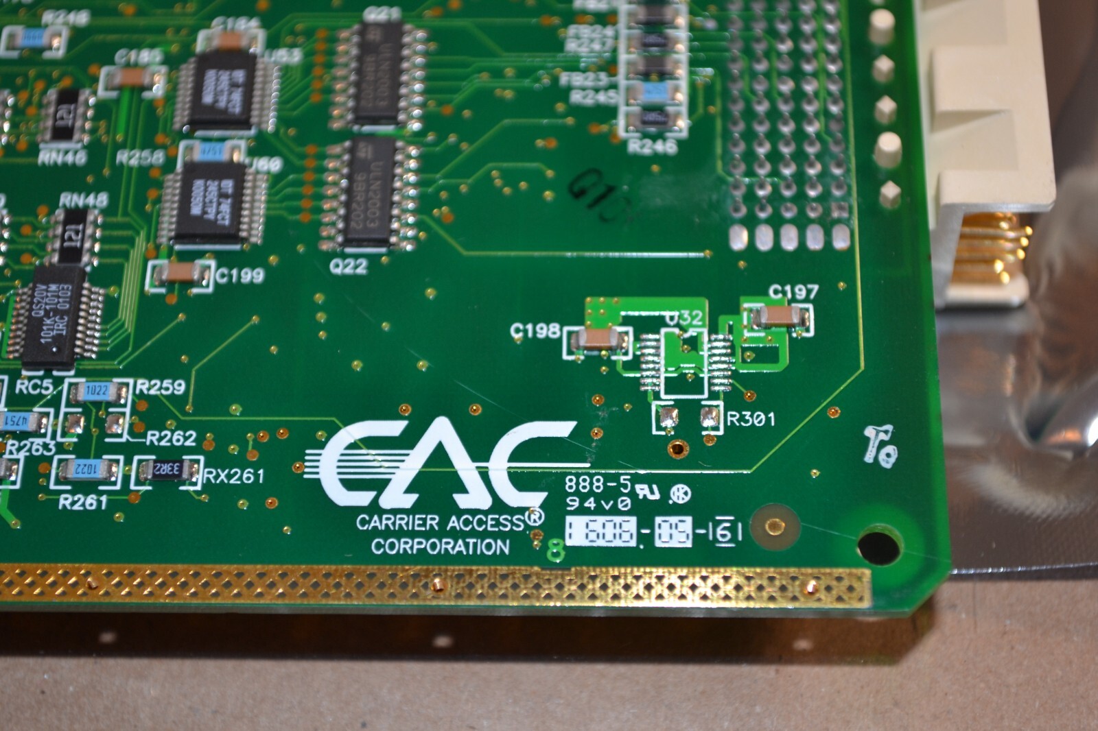 CARRIER ACCESS CORP CIRCUIT BOARD/Wide Bank SS0306M7/DCMEBBDBAB Verizon ...