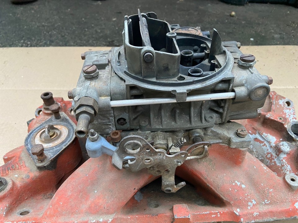 Vintage Winters Stamped Holley 300-2 Strip Dominator SBC Intake ...