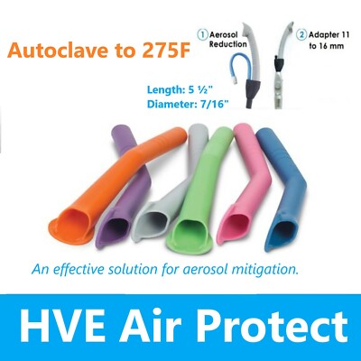 Dental HVE Tips HVE Oral Evacuators Tips Adult or Child, Autoclavble ...