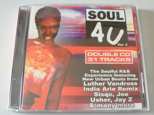 SOUL 4U VOLUME 2 - VARIOUS ARTISTS CD 2 Discs 2001 MRX Music VERY GOOD ...