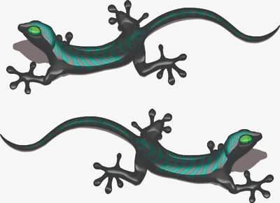 Gecko Lizard Vinyl Auto Boat Car Truck Trailer Graphics Decal Stickers ...