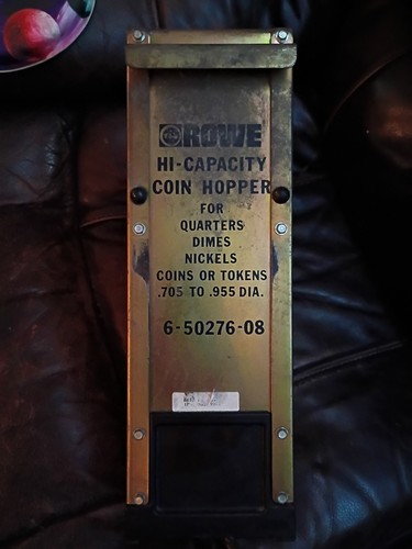 ROWE HIGH CAPACITY COIN HOPPER 6-50276-08 FOR BC-1200, 1400,3500 ...