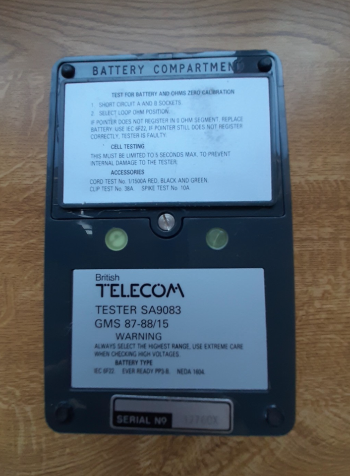 BT Line Tester Multi-Meter SA9083 with case | eBay UK