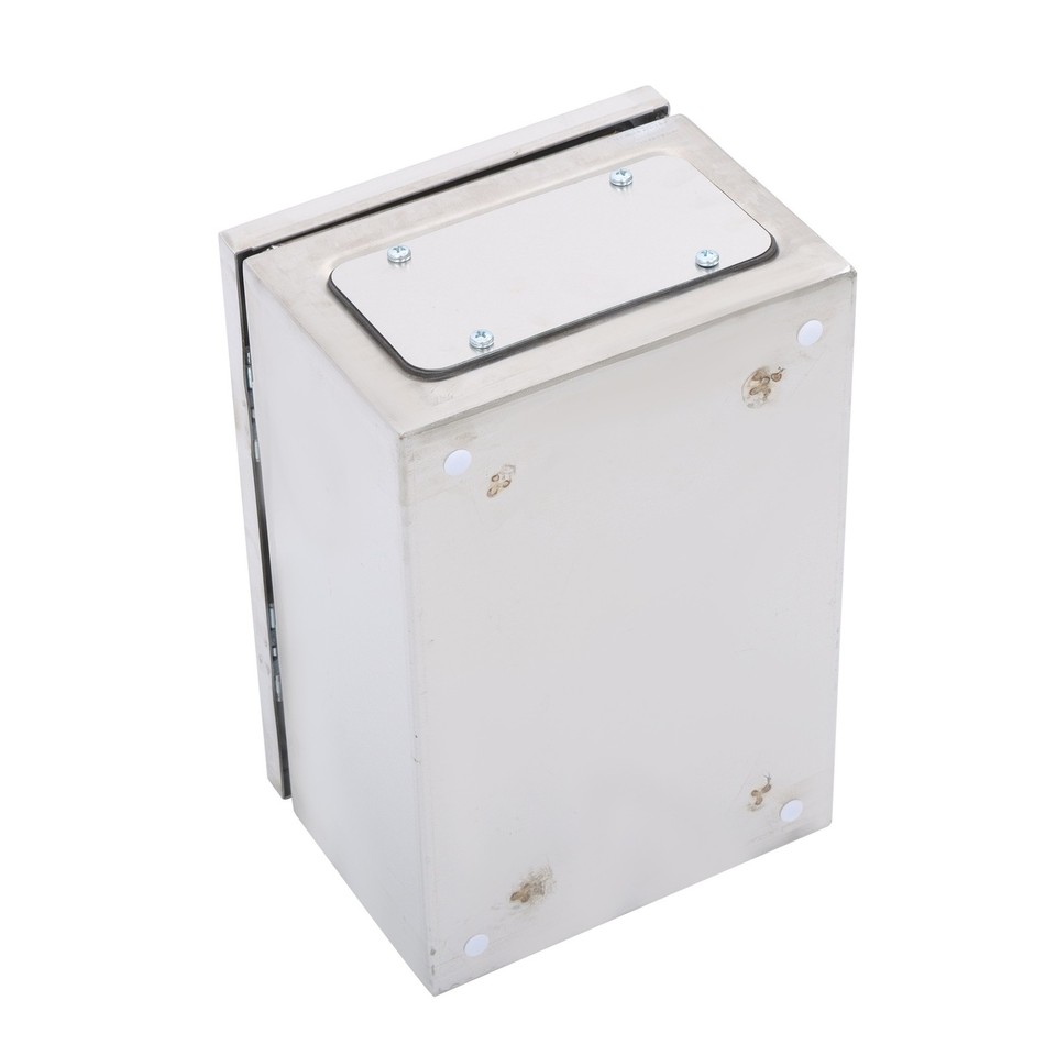 12x8x6" Stainless Steel Electrical Enclosure NEMA 4X Junction Box IP66 ...