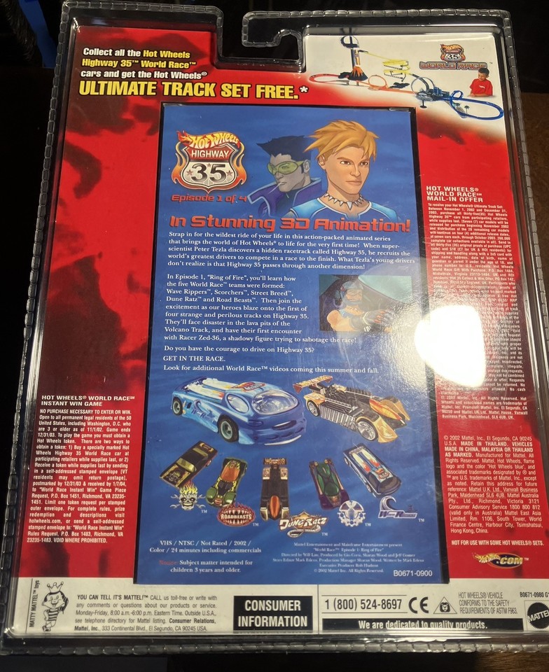 Highway 35 World Race Deora II Switchback Vhs Pack Hot Wheels Wave ...