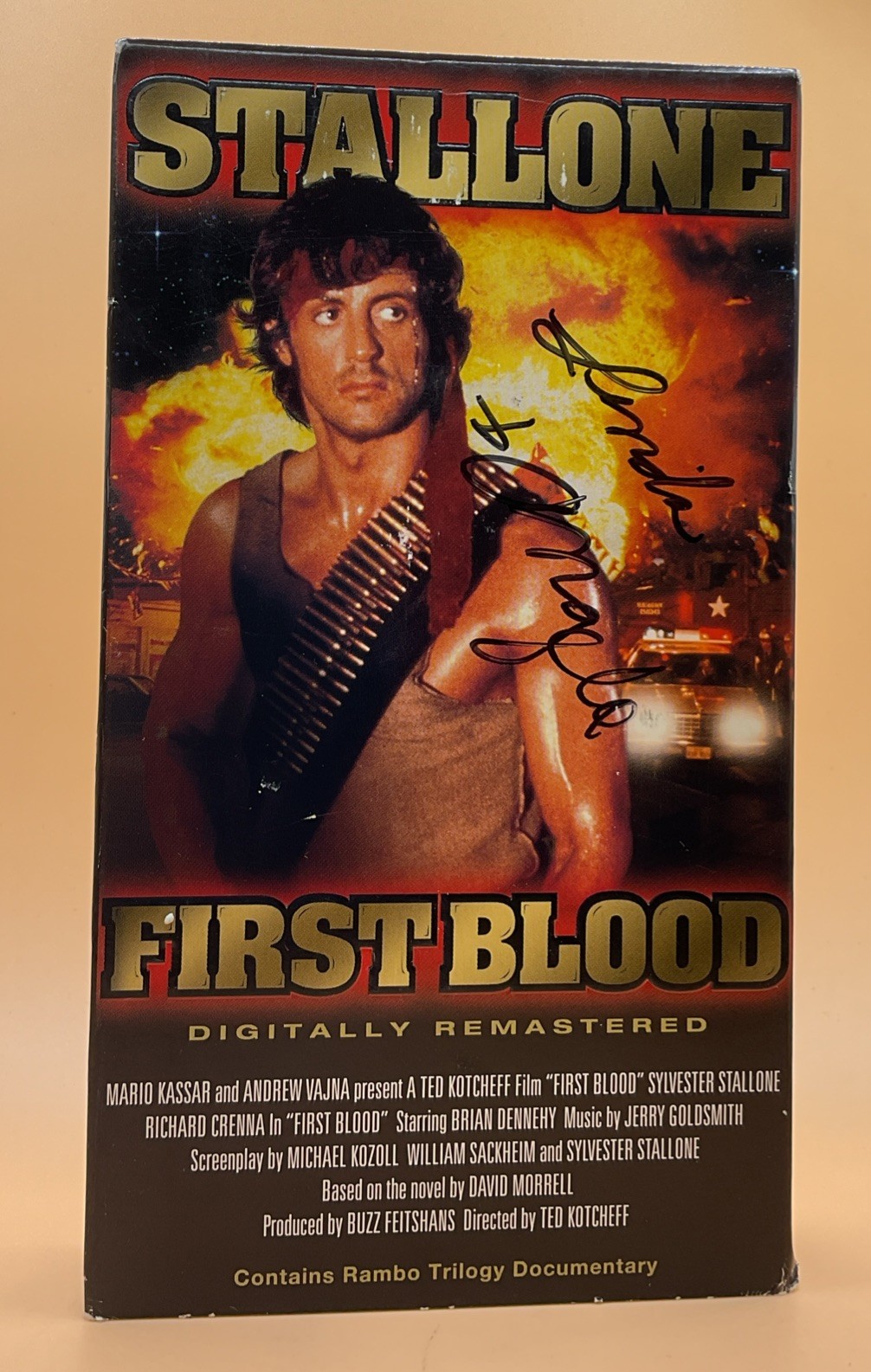 First Blood VHS 1982, 1998 Stallone Rambo **Buy 2 Get 1 Free ...