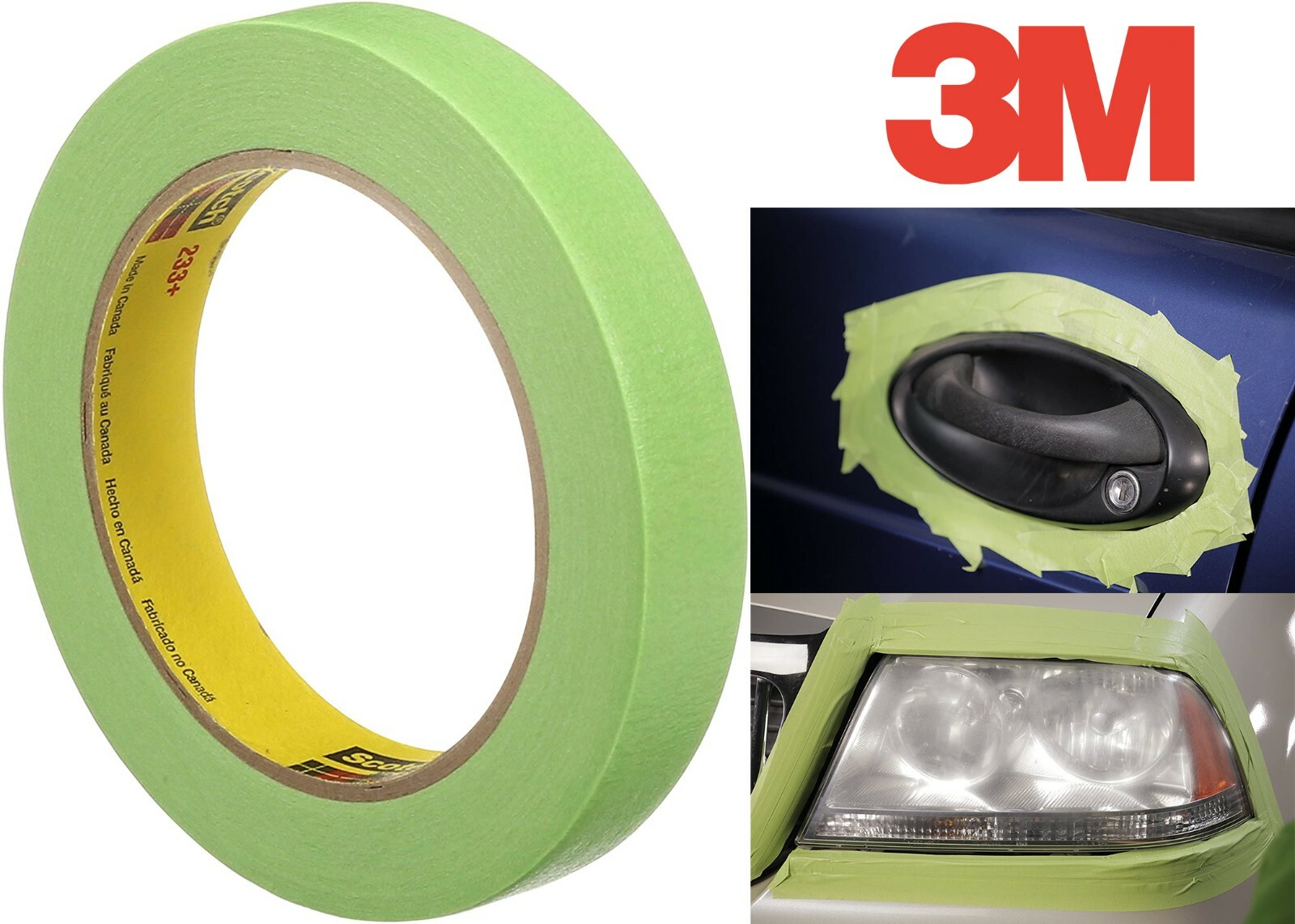 3M 3433 AUTO PERFORMANCE MASKING TAPE 36MM | eBay