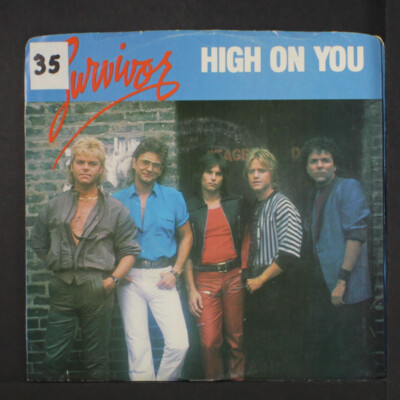 SURVIVOR: high on you / everlasting SCOTTI BROTHERS 7" Single 45 RPM | eBay