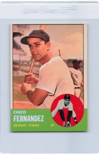 1963 Topps #278 Chico Fernandez Tigers NM *4631 | eBay