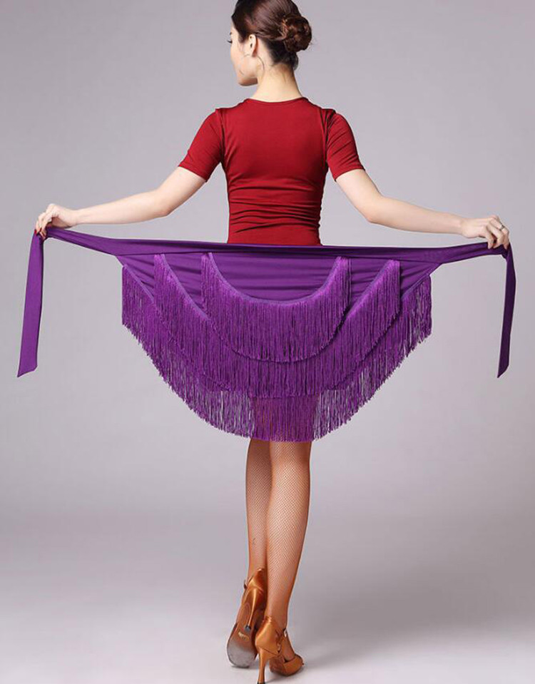 Women Fringe Latin Salsa Cha Cha Paso Double Ballroom Exercise Dance ...
