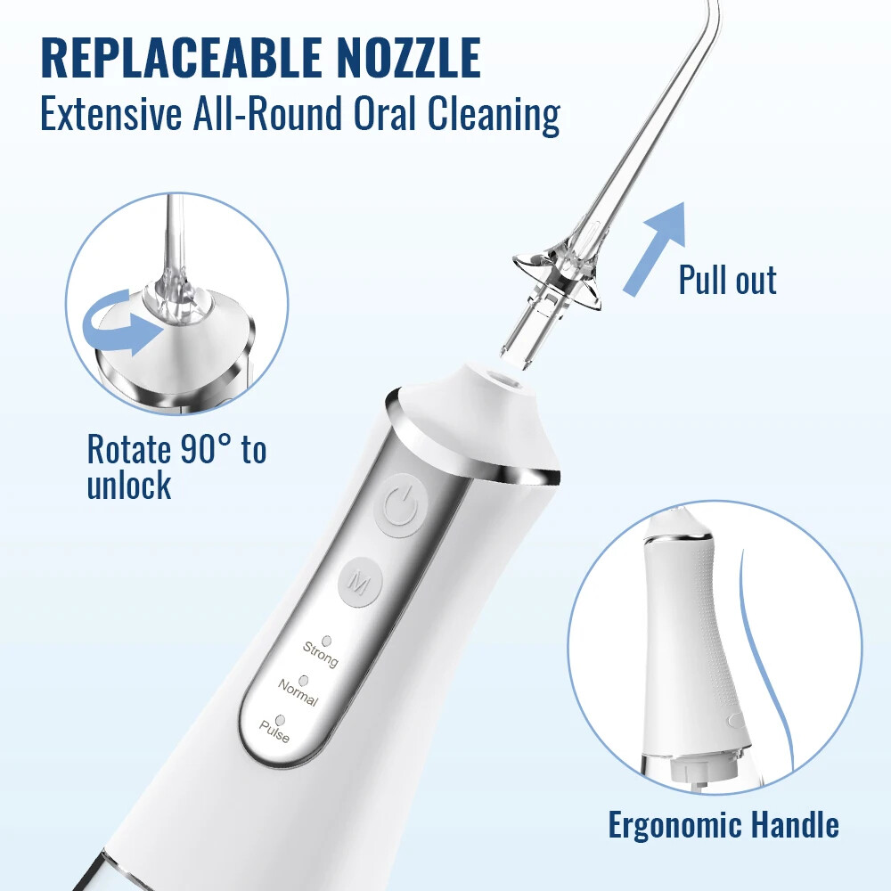 Dental Oral Irrigator Water Flosser Thread Teeth Pick Mouth Washing ...