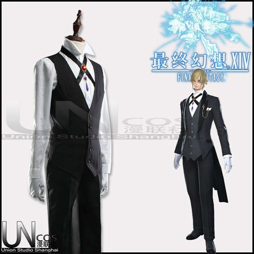 Final Fantasy XIV Butler of Eorzea FF14 Cosplay Costume Any Size | eBay