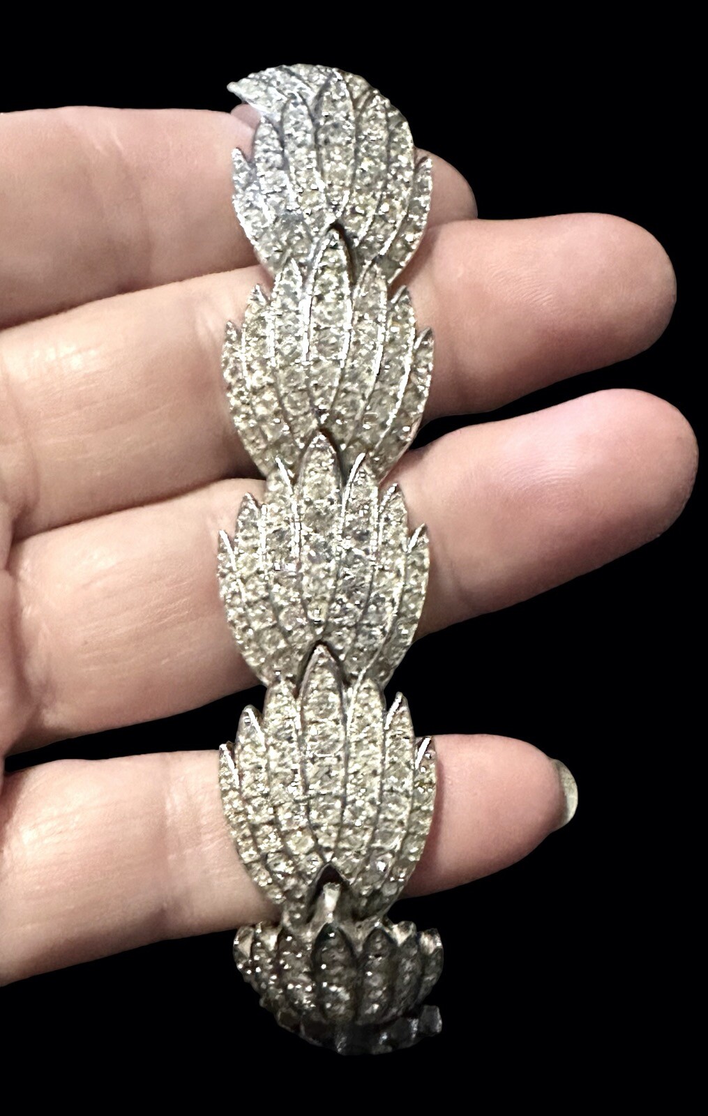 Vtg 1966 Philippe TRIFARI Starflight Fireworks Pave R… - Gem