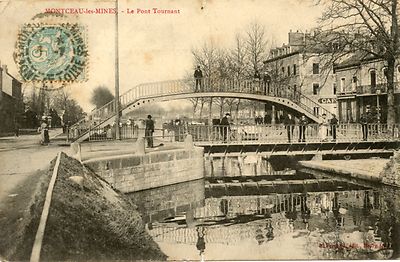 Postkarte/Postcard/Monceau Minen Le Pont Biegung | eBay.de
