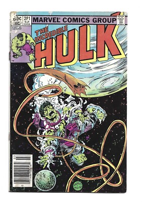 Incredible Hulk #281, GD 2.0, Lakeside Tattooz Insert | eBay