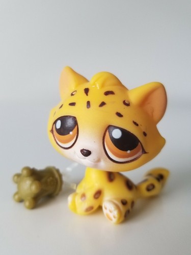 Littlest Pet Shop LPS #388 Cheetah Leopard from Rare Around the World ...