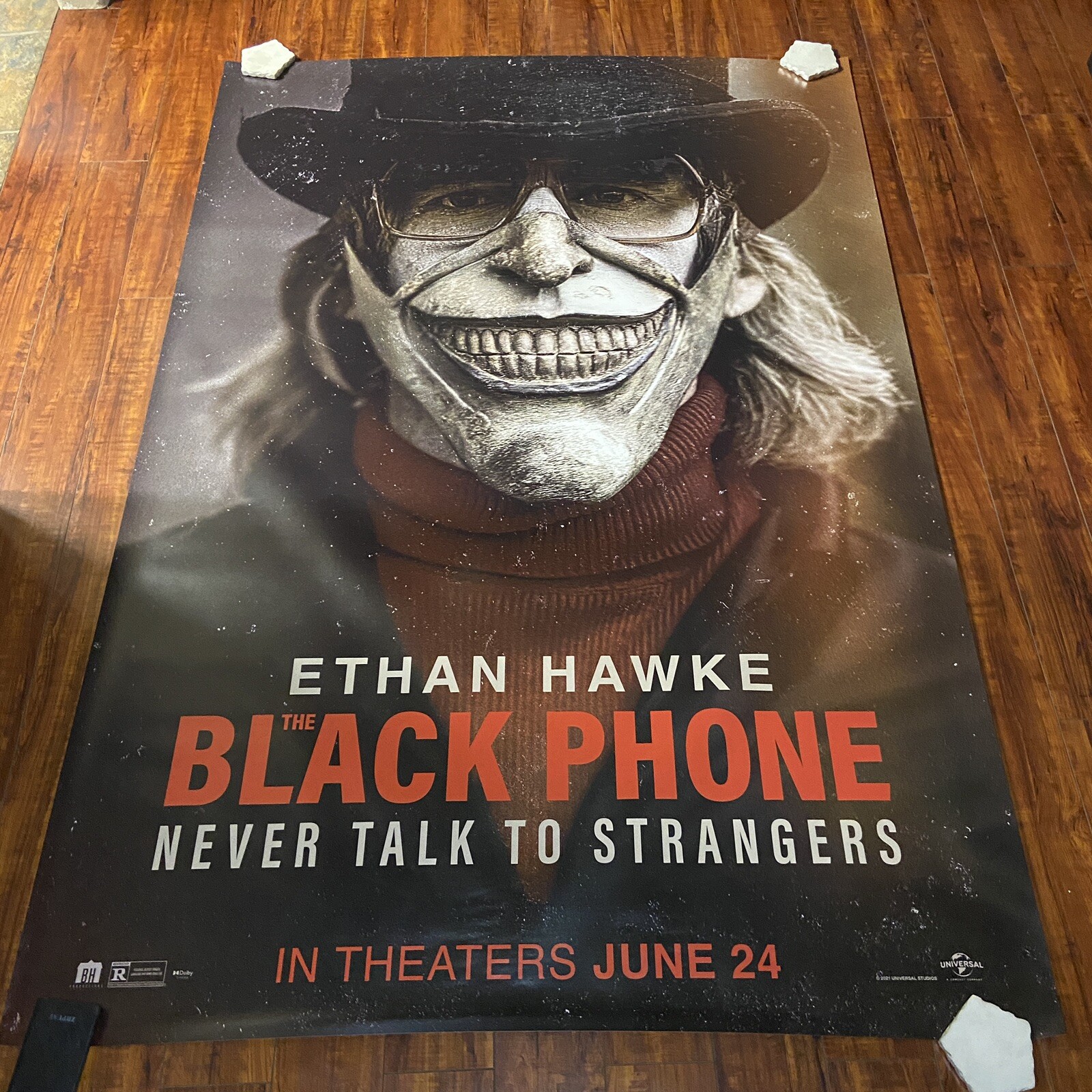 THE BLACK PHONE 2022 *ETHAN HAWKE*BUS STOP BIG DS MOVIE POSTER ...