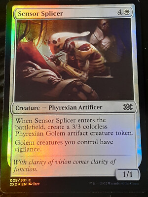 Sensor Splicer FOIL , Double Masters 2022 , NM , MTG, FREE SHIPPING | eBay