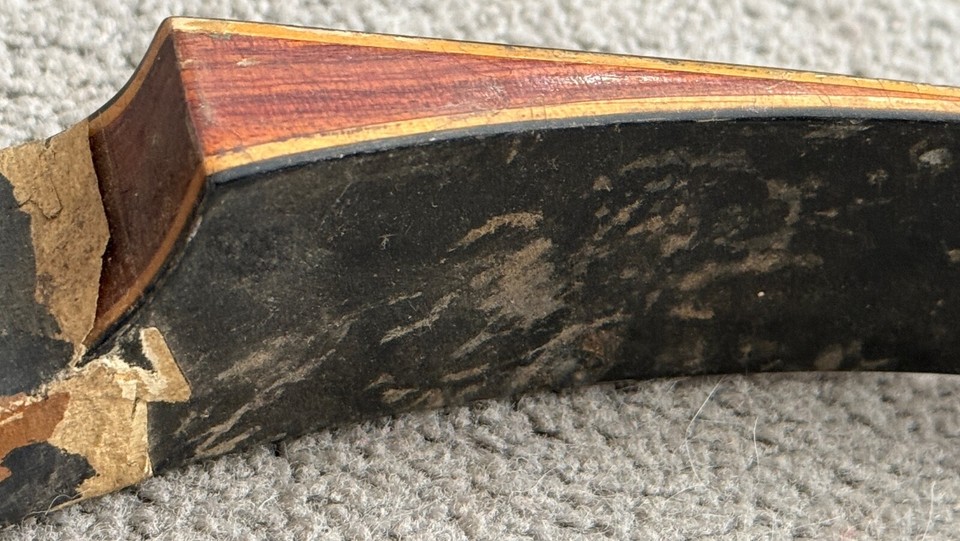 VTG Damon Howatt Hunter Recurve Bow 62” 46 @ 28” HH 72110 Black RH ...