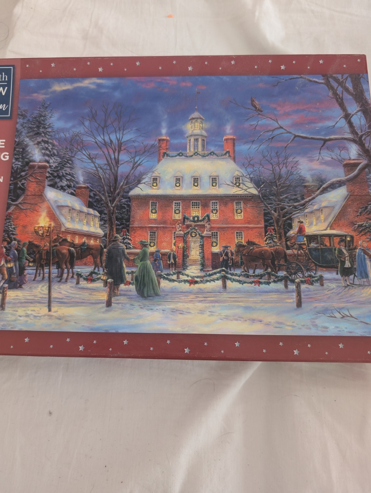 YULETIDE GATHERING BY CHUCK PINSON - 1000 PIECE WH SMITH JIGSAW PUZZLE ...