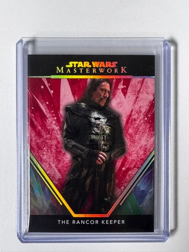 2024 Topps Star Wars Masterworks - The Rancor Keeper Red /25 - | eBay.de