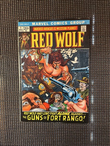 Red Wolf #1 May '72 Roy Thomas & Gary Friedrich Bronze Age Marvel | eBay