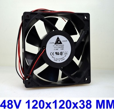 Delta Electronics 48V AFC1243DE Extreme High Air Flow Fan 120x120x38 MM ...