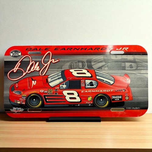 Dale Earnhardt Jr #8 Vintage NASCAR Plastic License Plate WinCraft from ...