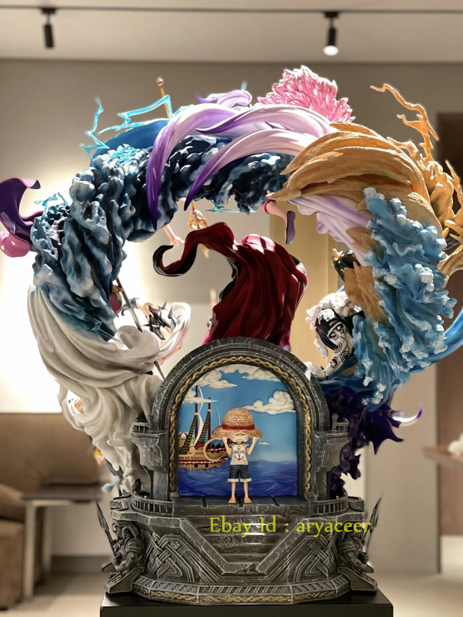 Last Sleep One Piece Luffy Throne Limited Figure Statue In Stock | eBay