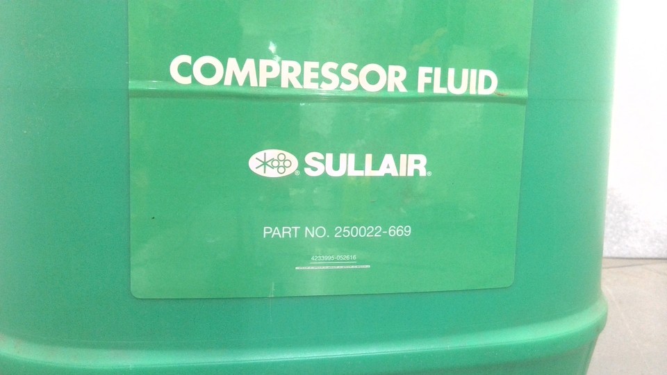 SULLAIR 250022-669 SULLUBE 32 COMPRESSOR FLUID, LUBRICANT, OEM, (5 ...