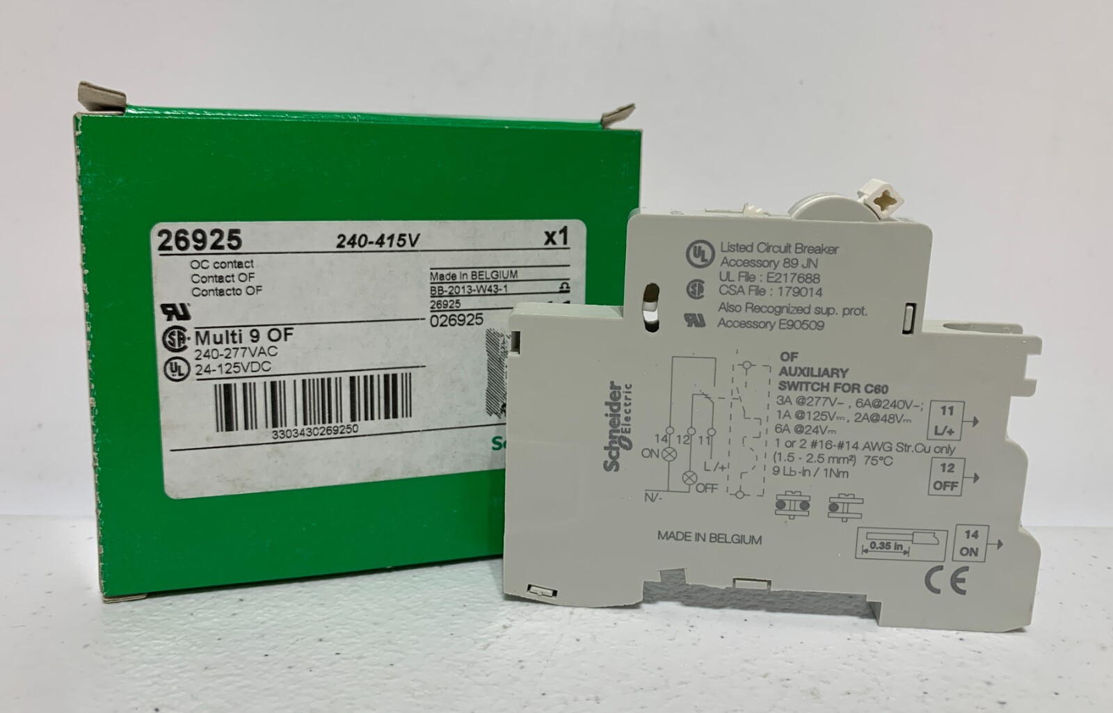 Schneider Electric 26925 Merlin GERIN Switch Mg26925 Square D for sale ...