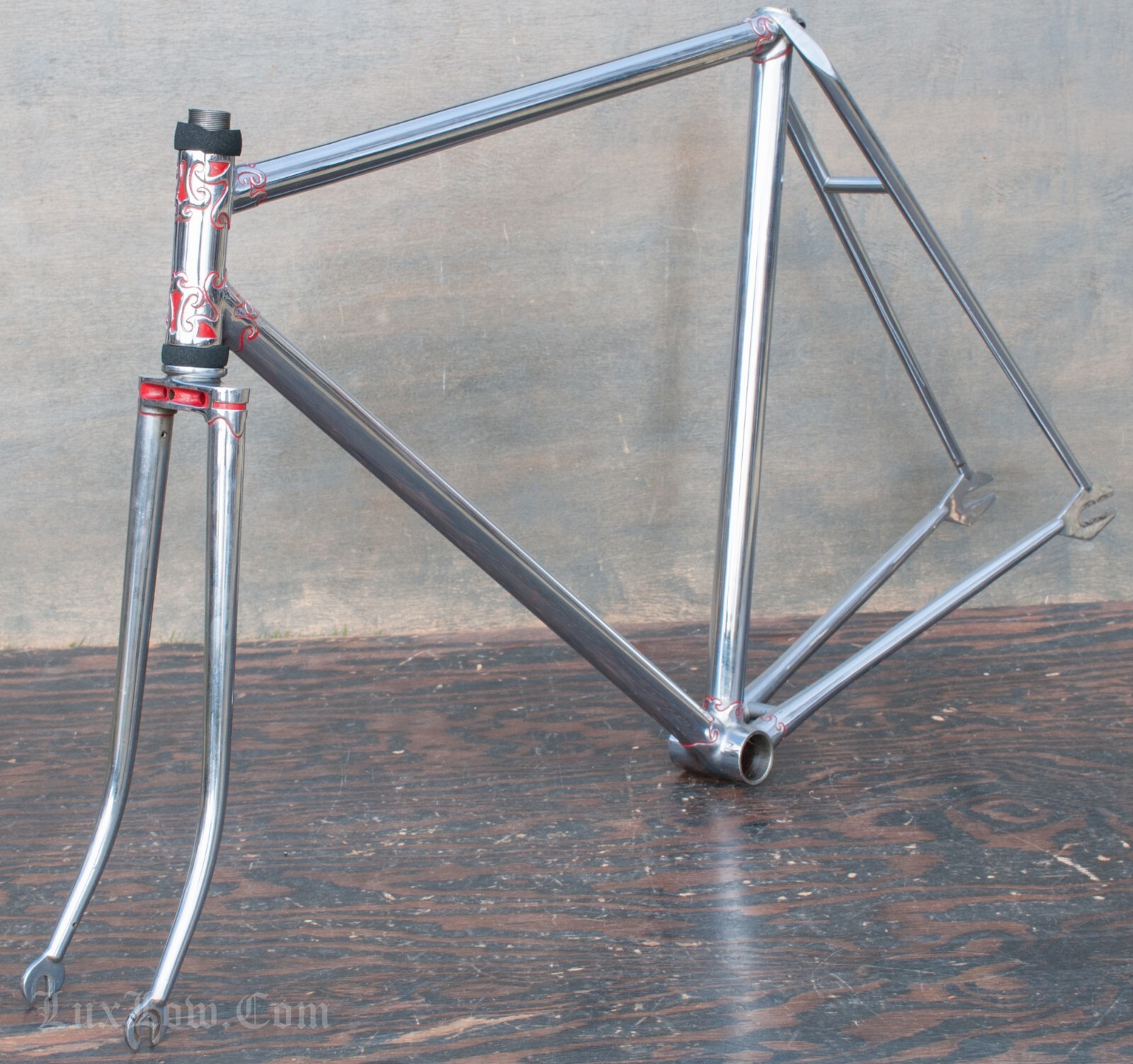 Vintage 1964 Carlton International Track Bicycle FRAME FORK 531 ...
