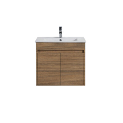 Local Made Vanity Notaio-Walnut-Ravine Wall Hung Vanity 610*465*550mm ...