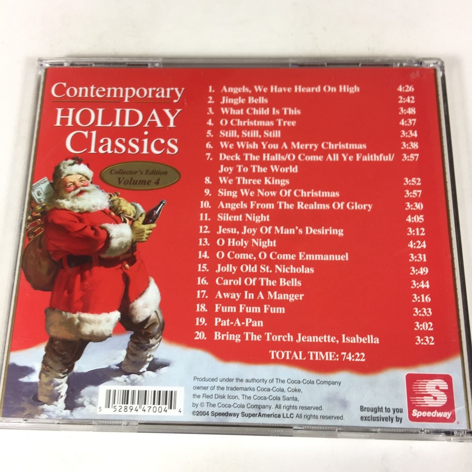 Contemporary Holiday Classics: Collector's Edition Volume 4 - AUDIO CD ...