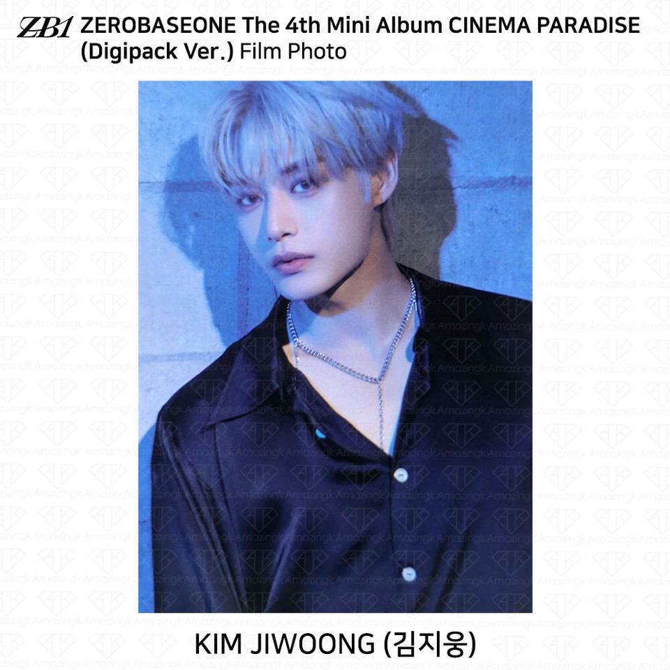 ZEROBASEONE ZB1 4th Mini Album CINEMA PARADISE Digipack Ver Photocard ...