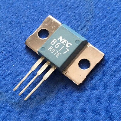 2SB617 / B617 TRANSISTOR. NEC. 100Volt. PNP. MT100 Mounting. | eBay