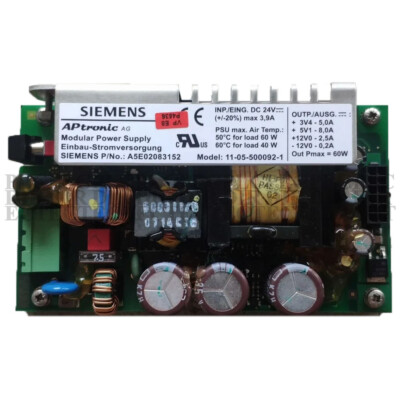 USED Siemens A5E02083152 Power Supply | eBay